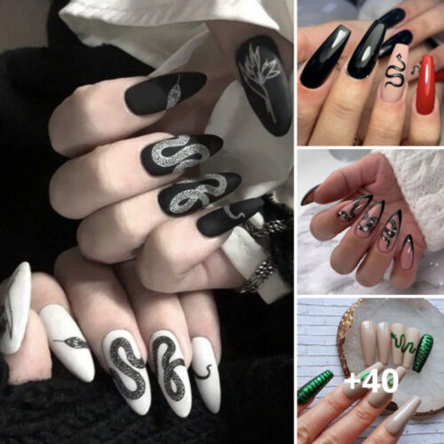 +50 Stunning Snake Nail Designs to Slay Your Look: Get Inspired Now!