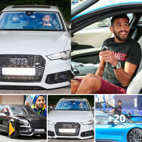 Revving Up the Field and the Road: Riyad Mahrez's Impressive Audi and ...